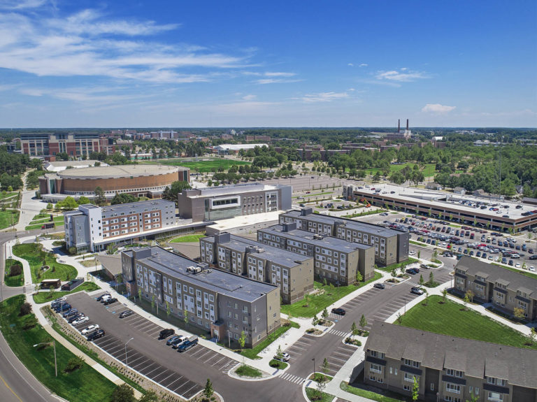 Michigan State University Student Housing 1855 Place - Encore Architects